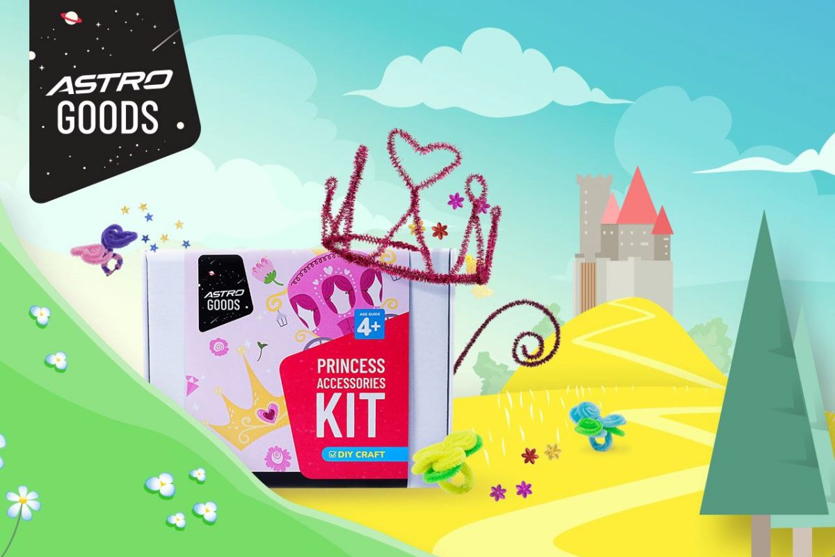 Astro Art & Craft: DIY Princess Accessories Kit - Official Astronauts Blog