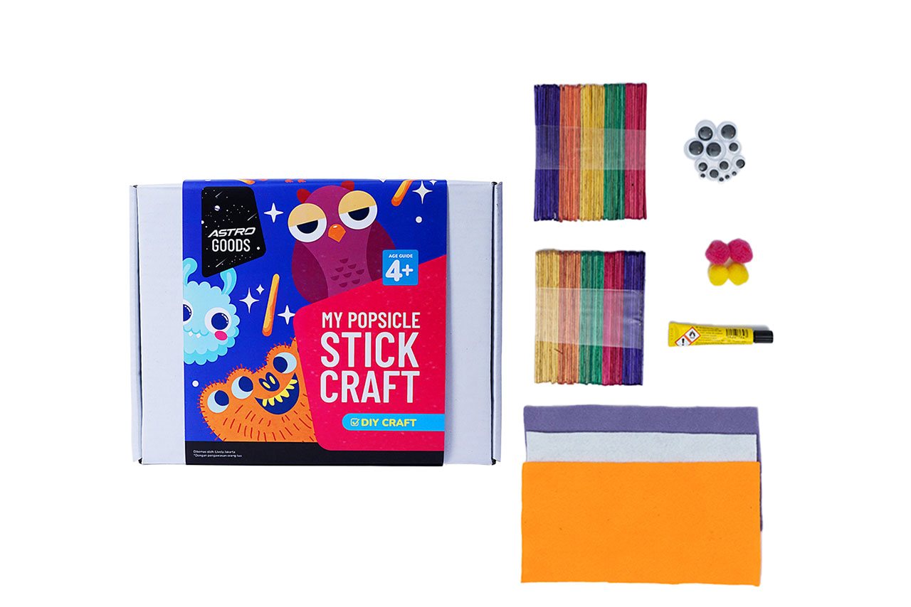 Astro Art & Craft: DIY Popsicle Stick Craft – Official Astronauts Blog