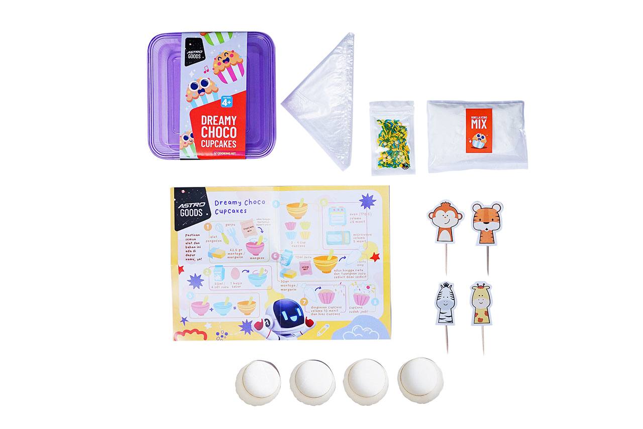 Astro Art & Craft: Dreamy Choco Cupcake Kit - Official Astronauts Blog