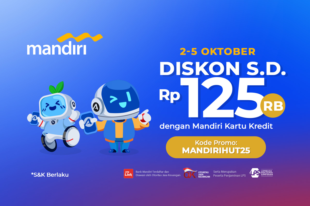 Spesial HUT Bank Mandiri, Dapatkan Diskon Belanja di Astro dengan Mandiri Kartu Kredit ...
