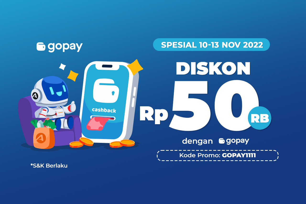 Makin Hemat Checkout Belanjaan Pakai Promo Gopay 11.11 ! - Official ...