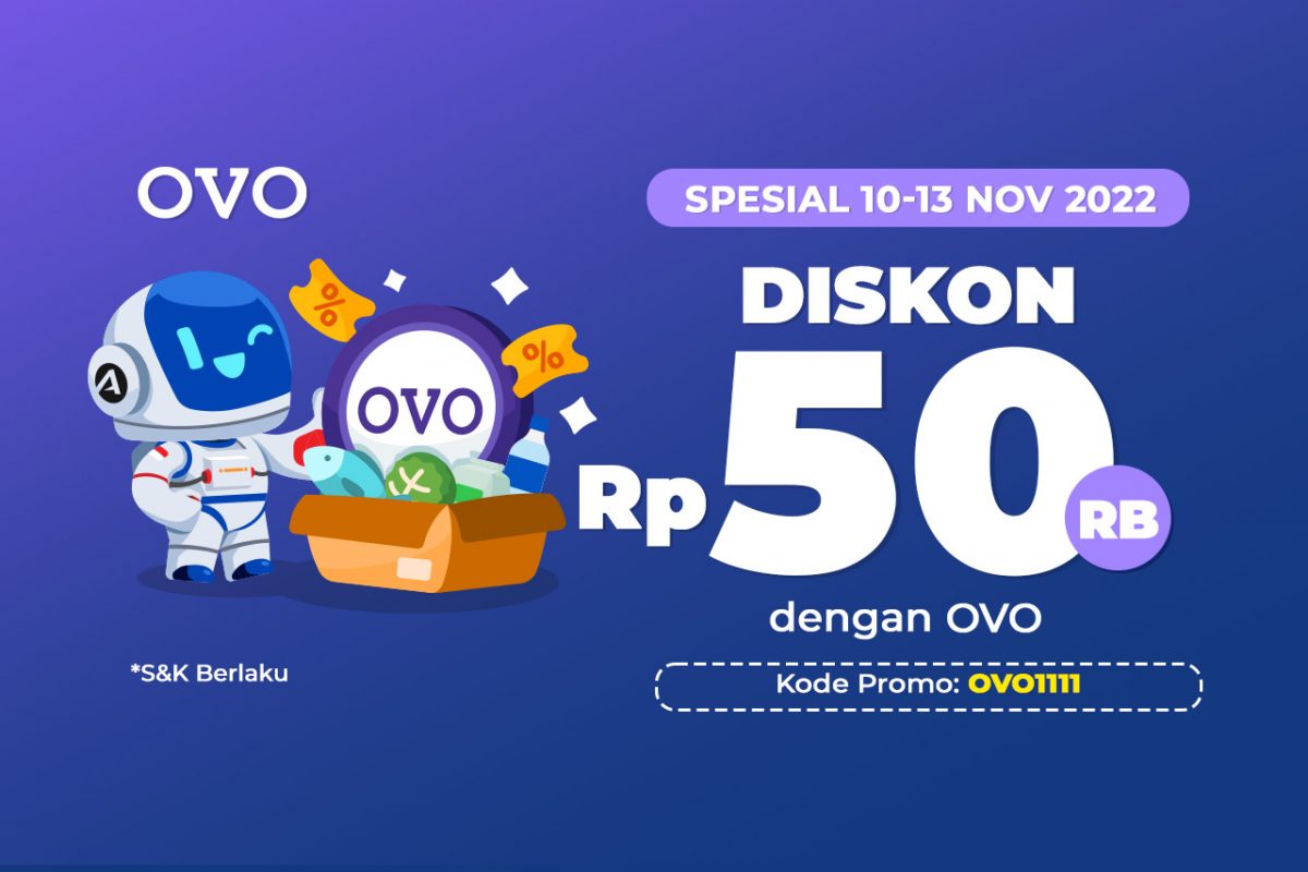 Pakai Promo OVO 11.11, Dapat Diskon Untuk Checkout Belanjaan! - Official Astronauts Blog