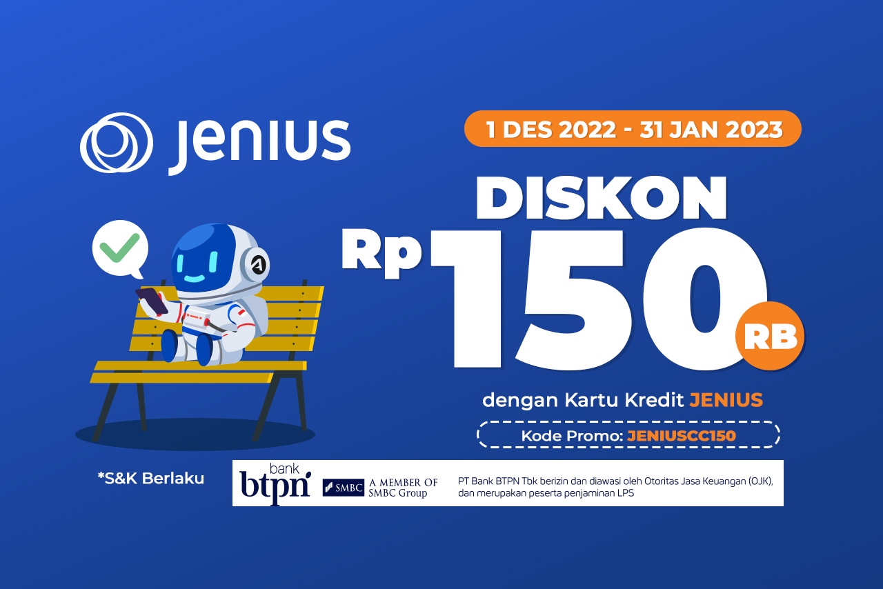 Belanja di Astro Pakai Kartu Kredit Jenius, Dapat Potongan Harga! - Official Astronauts Blog