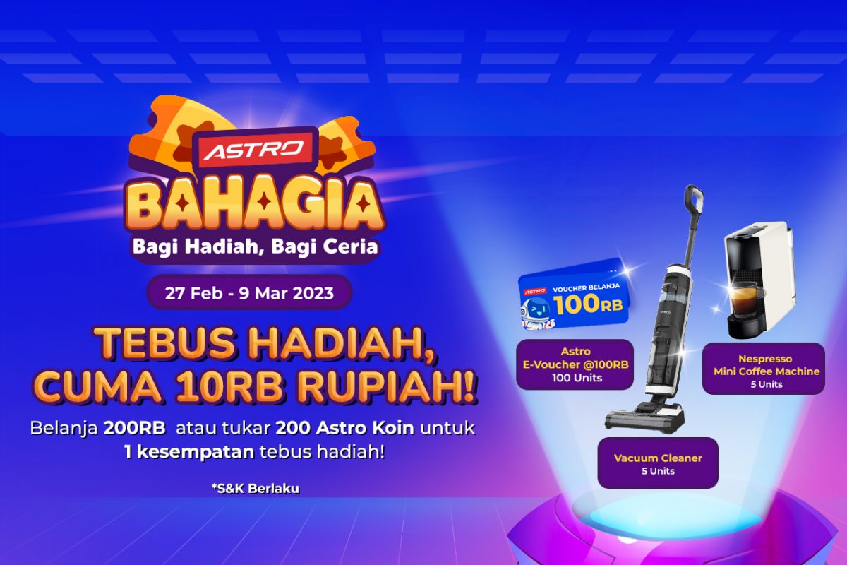Bagi Hadiah Bagi Ceria dengan Astro BAHAGIA - Official Astronauts Blog