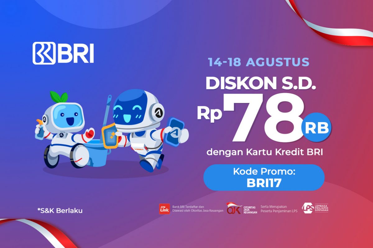 Belanja di Astro Lebih Hemat Pakai Promo BRI Spesial HUT RI - Official Astronauts Blog