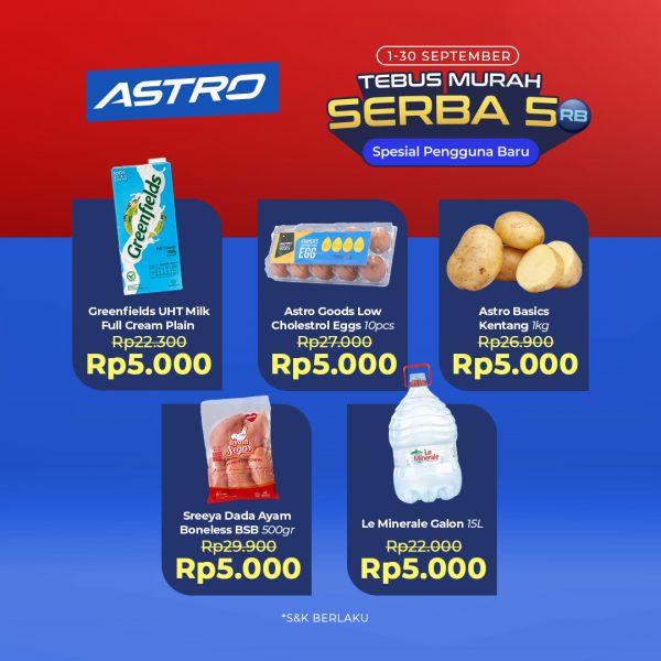 Spesial HUT RI! Belanja di Astro Pakai blu Dapat Potongan Harga - Official Astronauts Blog