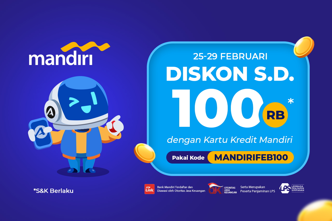 Bayar Belanjaan Kamu di Astro Pakai Promo Payday Mandiri Kartu Kredit - Official Astronauts Blog