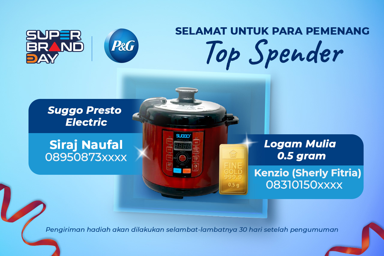 Borong di Super Brand Day P&G: Hemat Hingga 80% dan Bawa Pulang Hadiah ...