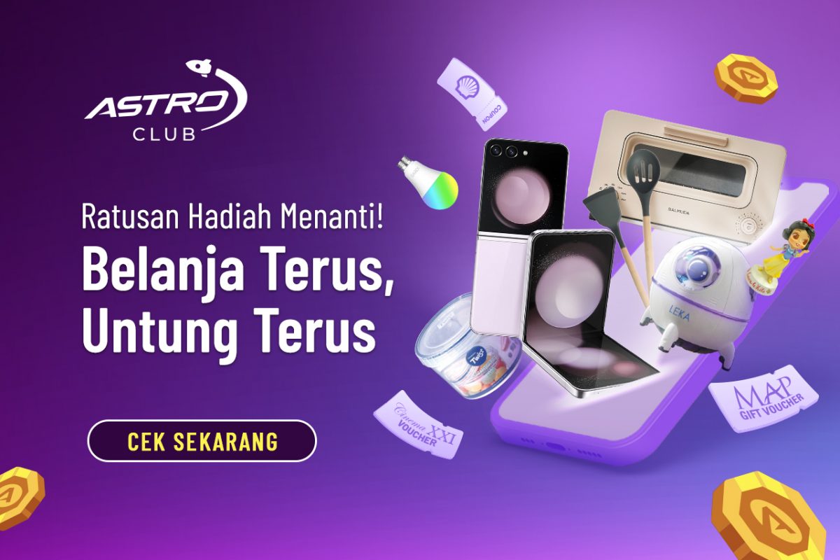 Astro Club Kini Hadir dengan Tampilan Baru dan Ratusan Hadiah Seru! - Official Astronauts Blog