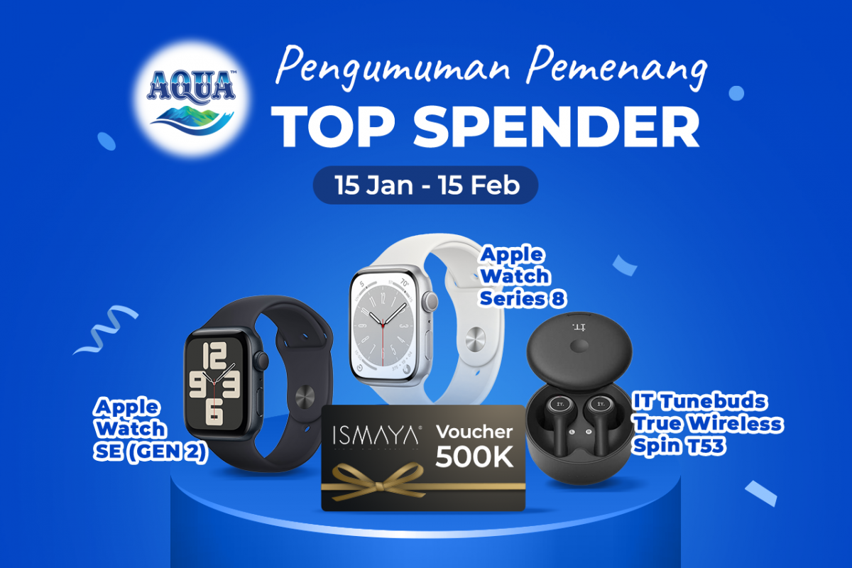 Belanja AQUA di Astro untuk Menangkan Apple Watch dan Berbagai Hadiah ...