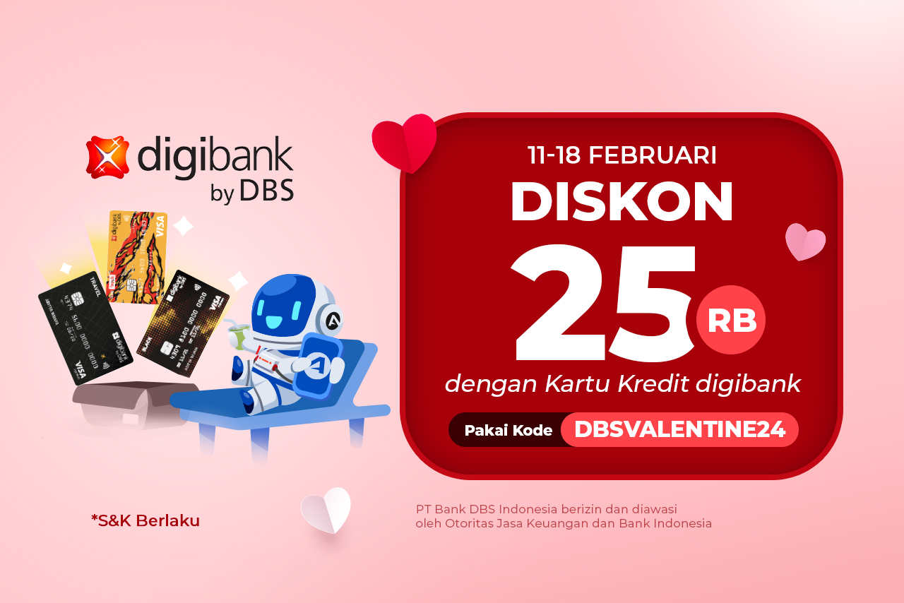 Rayakan Valentine dengan Promo Spesial dari digibank - Official Astronauts Blog