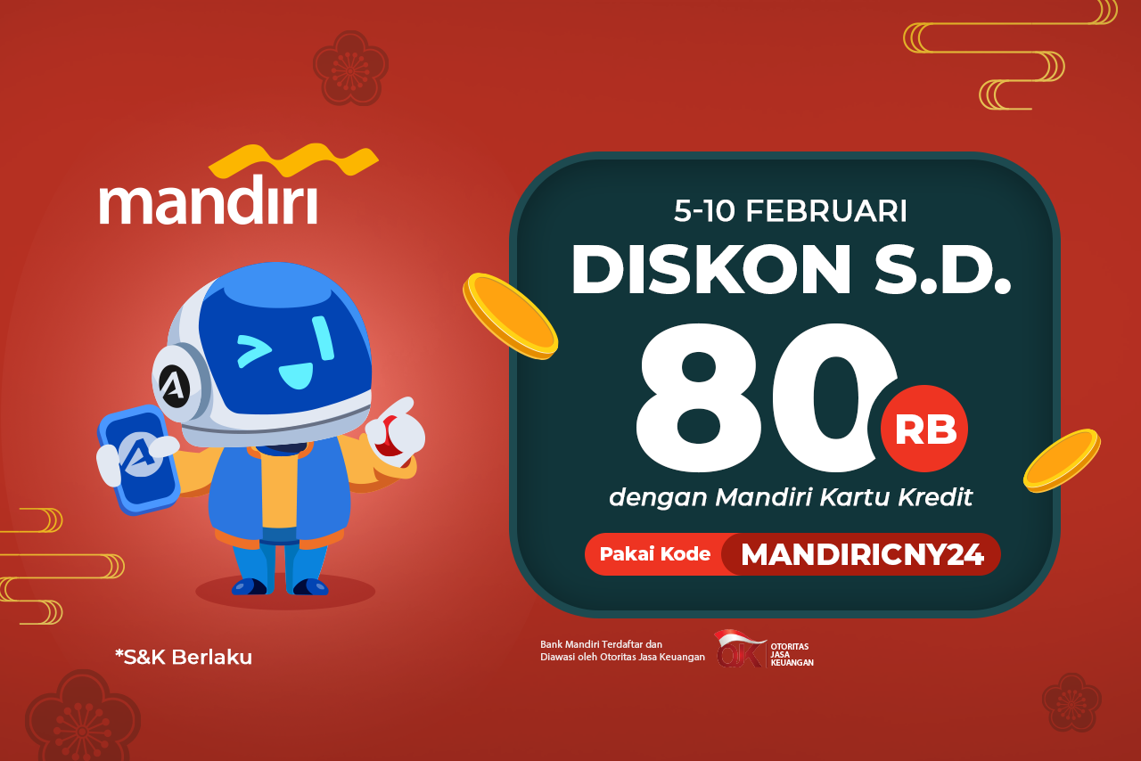 Manfaatkan Promo CNY! Belanja di Astro Pakai Kartu Kredit Mandiri & Dapatkan Diskon! - Official ...
