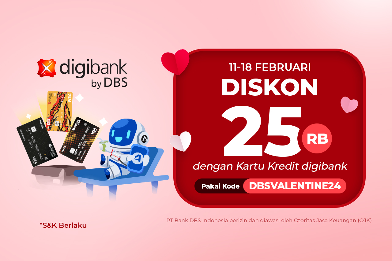 Rayakan Valentine dengan Promo Spesial dari digibank - Official Astronauts Blog