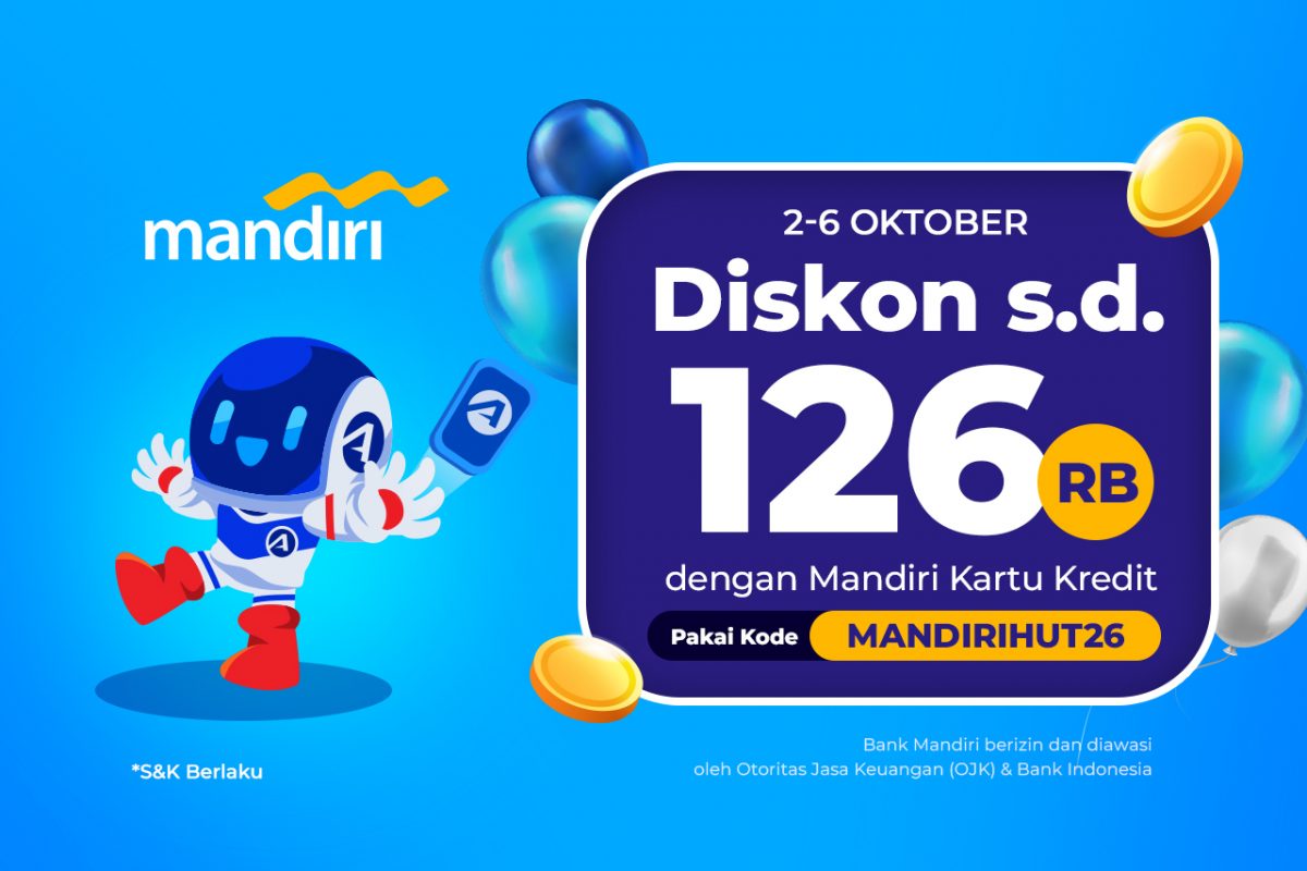 Spesial HUT Bank Mandiri, Dapatkan Diskon Belanja di Astro dengan ...