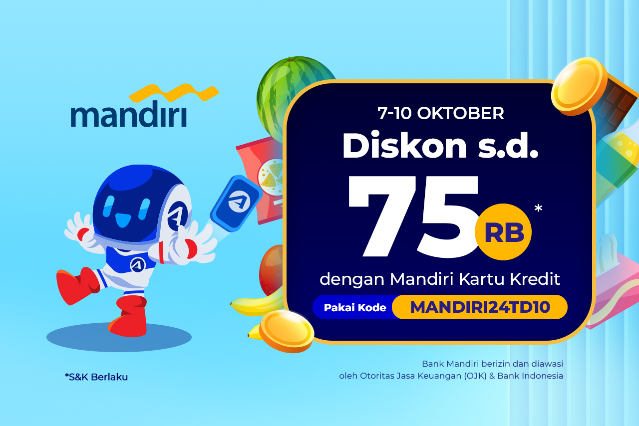 Dapatkan Promo Potongan Harga Spesial 10.10 dengan Mandiri Kartu Kredit ...