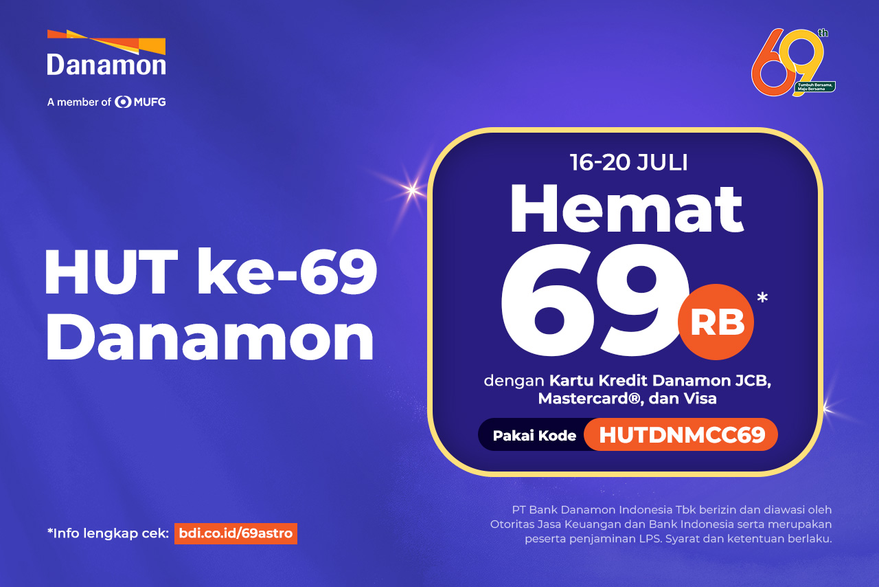 Belanja Hemat di Astro Bayar Pakai Kartu Danamon - Official Astronauts Blog